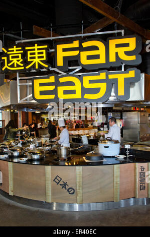 ZaZa Bazaar, Bristol, UK, an international streetfood restaurant Stock ...