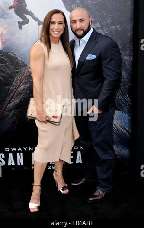 Dany Garcia 05 26 2015 San Andreas Premiere Held At The Tcl Chinese