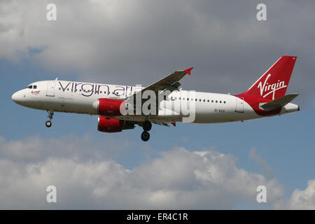 Virgin Atlantic Little Red A320 Stock Photo - Alamy