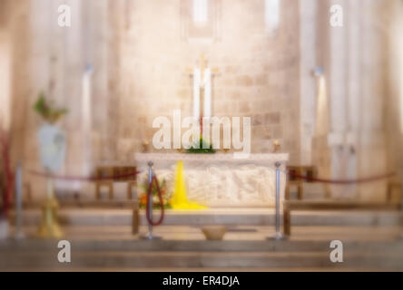 church interior blur abstract background Stock Photo - Alamy
