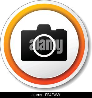 camera icon black vector illustration Stock Vector Image & Art - Alamy