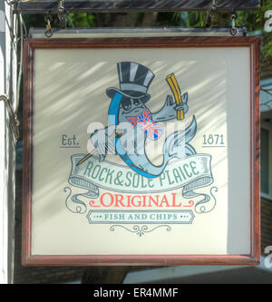 The Rock and Sole Plaice, Fish and Chip shop, Endell Street, Covent ...