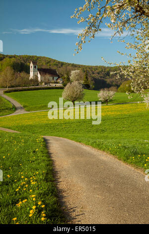 Spring afternoon in Swiss Jura Mountains, canton of Aargau Stock Photo ...