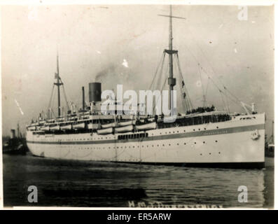 HMT (Hired Military Transport) Ship Somersetshire Stock Photo - Alamy