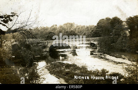 Higher - Upper Hodder Bridge, Near Barrow, Lancashire Stock Photo - Alamy