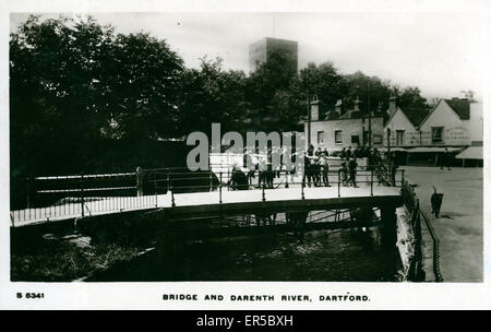 Bridge & Darenth River, Dartford, Kent Stock Photo - Alamy