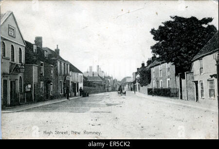High Street, New Romney, Kent, England, United Kingdom Stock Photo - Alamy