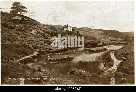 White Wells & Upper Tarn, Ilkley, Yorkshire Stock Photo - Alamy