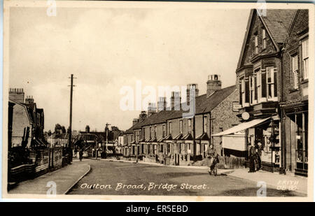 Bridge Street, Oulton Broad, Suffolk Stock Photo - Alamy