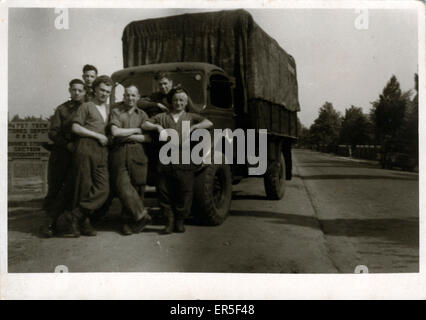 World War 2 WW2 Royal Army Service Corps lieutenant officer No 2 Stock ...