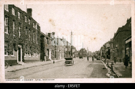 Newland Street, Witham, Essex, England, United Kingdom Stock Photo - Alamy
