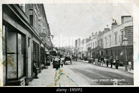 Sandgate High Street, Sandgate, Kent, England, United Kingdom Stock ...