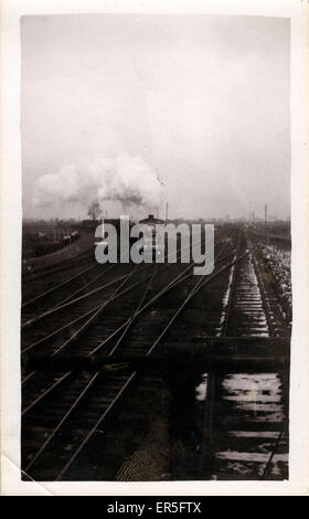 Locomotive, Rillington, Yorkshire Stock Photo - Alamy
