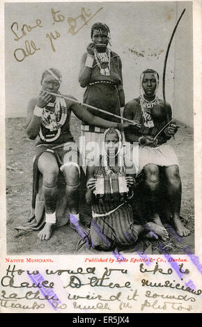 South Africa - Native Musicians Stock Photo - Alamy