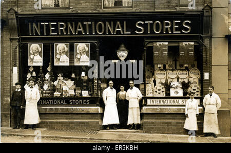 International Stores, Unknown, England Stock Photo - Alamy