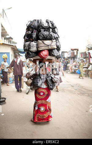 The Dantokpa Market in Cotonou, Benin - one of the largest open air ...