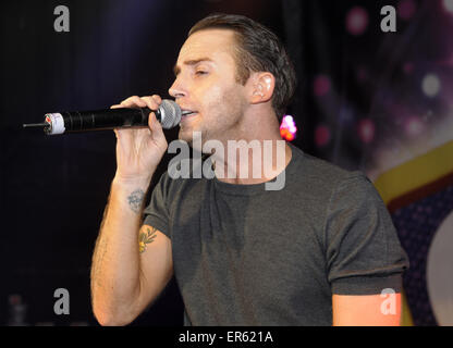 'X Factor' evictee Jay James performs live at G-A-Y Featuring: Jay ...