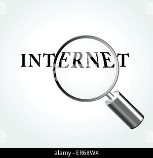magnifying glass search isolated icon Stock Vector Image & Art - Alamy