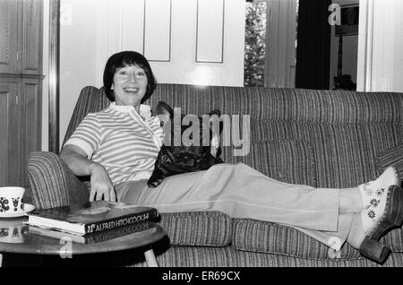 Patsy Wilcox former wife of TV producer Desmond Wilcox seen here in her ...