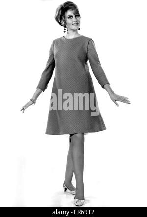 Clothing Fashion 1966: Model Delia Freeman. June 1966 P021409 Stock ...