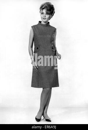 Clothing Fashion 1966: Model Delia Freeman. June 1966 P021409 Stock ...