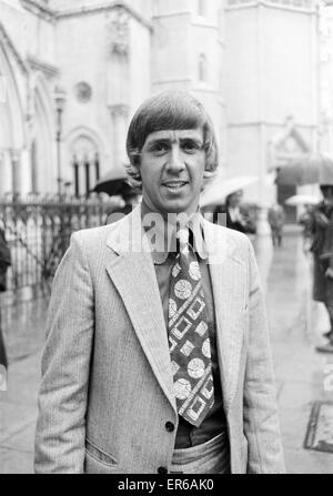 Notts County footballer Don Masson pictured outside the High Court in ...