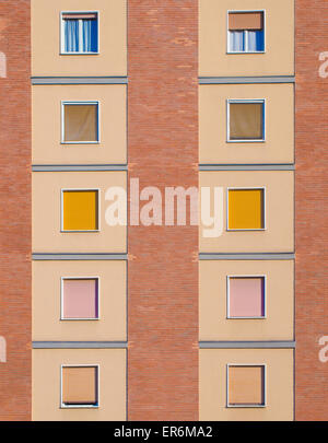 Windows pastel colored background Stock Photo - Alamy