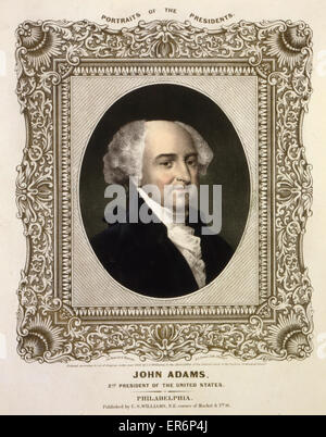 John Adams, 2nd President of the United States Stock Photo - Alamy