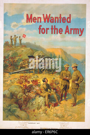 Men wanted for the Army Stock Photo - Alamy