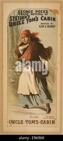 George Peck's grand revival of Stetson's Uncle Tom's cabin b Stock ...