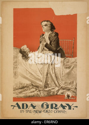 Ada Gray in the new East Lynne Stock Photo - Alamy