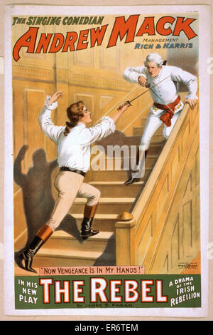 Andrew Mack in his new play, The way to Kenmare by Edward E Stock Photo ...