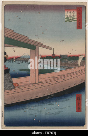 Distant view of Kinryuzan Temple and Azuma Bridge Stock Photo - Alamy