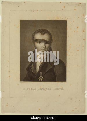 Head-and-shoulders portrait of Nicolas Conte, 1755 1805, who ...