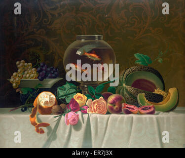 Still life with fish, c1874 Stock Photo - Alamy