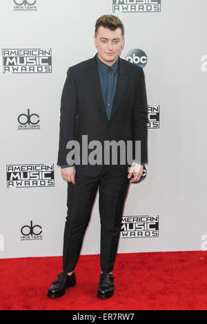 LOS ANGELES - NOV 23: Sam Smith at the 2014 American Music Awards ...