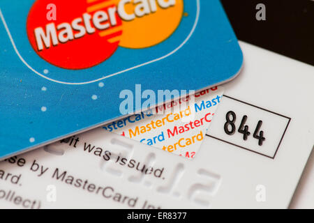 MasterCard credit card security code - USA Stock Photo - Alamy