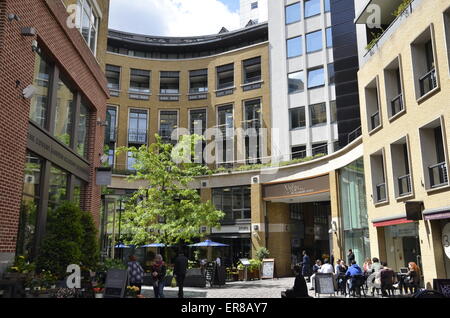 St Martin's Courtyard in Covent Garden - London UK Stock Photo - Alamy