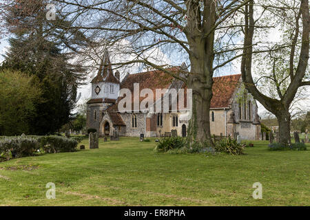 chilbolton village hampshire england uk Stock Photo - Alamy