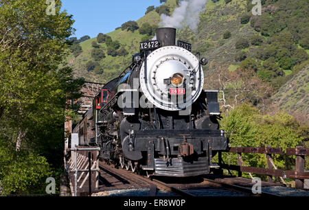 Southern Pacific Steam Locomotive #2472 Stock Photo - Alamy