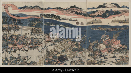 Battle at Kawanakajima Stock Photo - Alamy