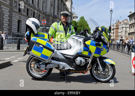 A British male traffic police officer of the Gloucestershire Stock ...