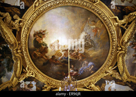 The Apollo Room Palace of Versailles France Stock Photo - Alamy