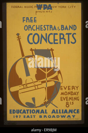 WPA Federal Music Project presents four evening programs dev Stock ...