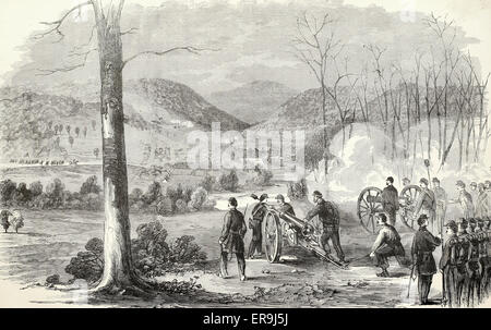 The Civil War. Philippi, West Virginia, scene of the first battle of ...