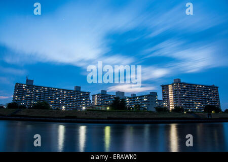 Toyoshima Bridge,Sumida River, Tokyo,Japan Stock Photo - Alamy