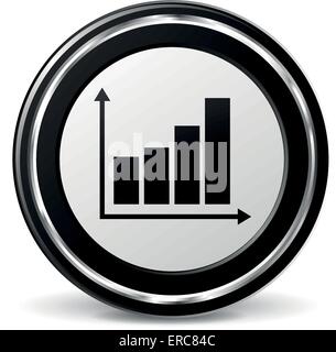 increase icon black vector illustration Stock Vector Image & Art - Alamy