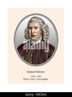 portrait of Dr Samuel Johnson Stock Photo - Alamy