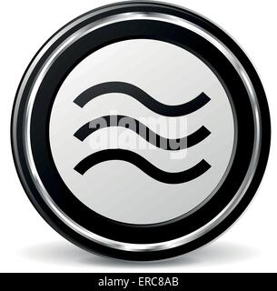 Flood black icon, vector sign on isolated background. Flood concept ...