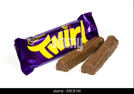 close up of cadburys twirl chocolate bar Stock Photo - Alamy
